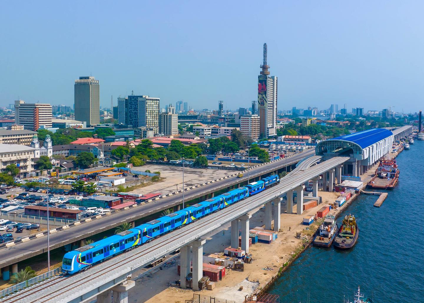 Lagos Governor Sanwo-Olu commemorates completion of rail line between ...